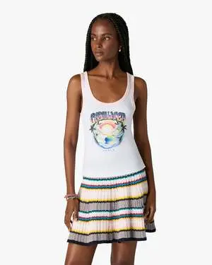 Casablanca Multicolour Airspray Printed Tank Top
