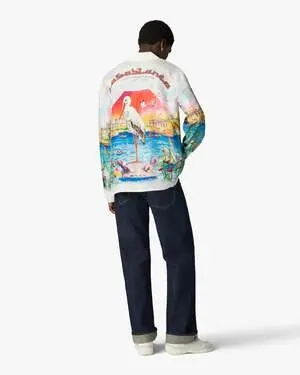 Casablanca Multicolour Egypt As It Was Long Sleeve Linen Shirt