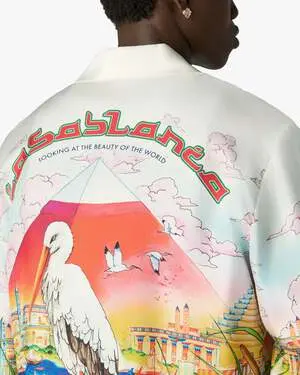 Casablanca Multicolour Egypt As It Was Long Sleeve Linen Shirt