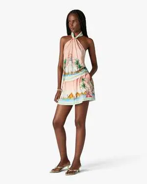 Casablanca Ethereal Cotton Mini Skirt
