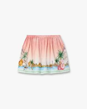 Casablanca Ethereal Cotton Mini Skirt