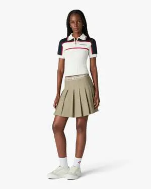 Casablanca Pleated Mini Skirt