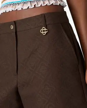 Casablanca Cotton Monogram Shorts