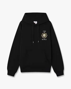 Casablanca Championship Hooded Sweatshirt - Black
