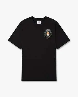 Casablanca Black Casaway Short Sleeve T-shirt