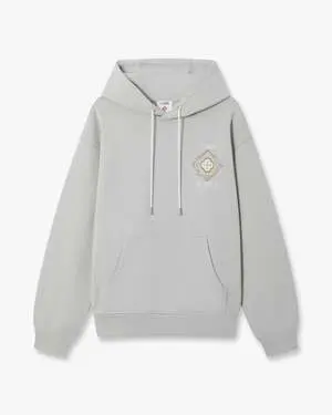 Casablanca Grey Championship Hooded Sweatshirt - Multicolor