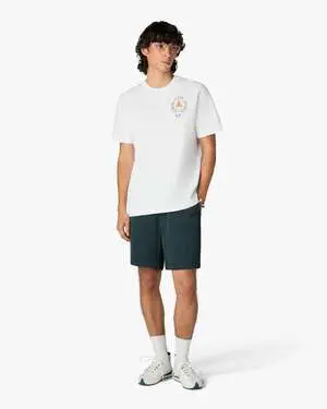 Casablanca White Casaway Short Sleeve T-shirt - Orange