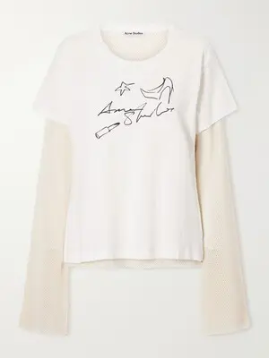 Acne Studios Cut Out T-shirts For Women