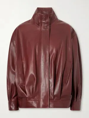 ARMA Paula Full-grain Leather Jacket