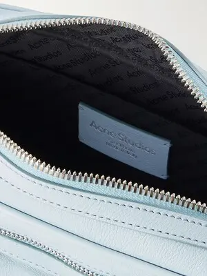 Acne Studios Camero Party Leather Shoulder Bag - Blue