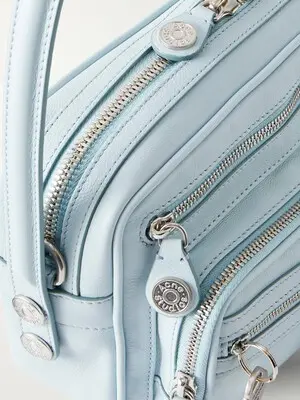 Acne Studios Camero Party Leather Shoulder Bag - Blue
