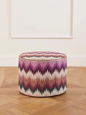 Missoni Phrae Cylinder Pouf - Multi