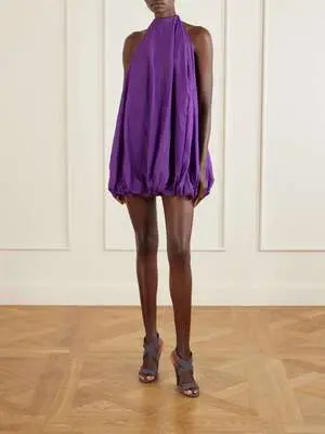 Alaïa Balloon Woven Dress