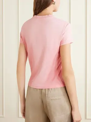 Acne Studios Etza 1996' Logo T-shirt - Pink