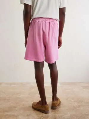 CHERRY LOS ANGELES Logo-embroidered Cotton Shorts