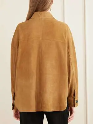 ARMA Kaylee Paneled Suede Jacket
