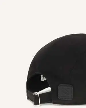 Loewe Cotton Drill Baseball Hat - Black