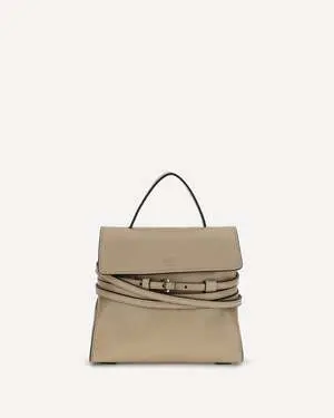 Moschino Tie Me Handbag - Beige