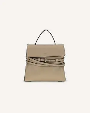 Moschino Tie Me Handbag - Beige