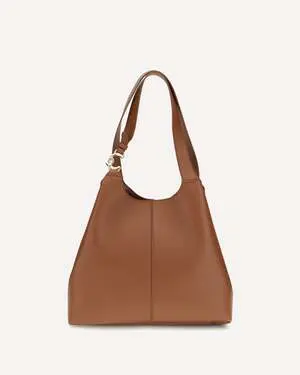 COCCINELLE C-easy Large Tote Bag - Brown