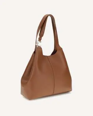 COCCINELLE C-easy Large Tote Bag - Brown
