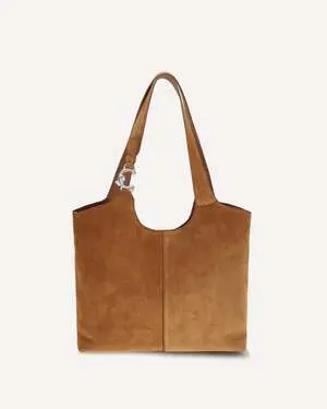 COCCINELLE C-easy Large Shoulder Bag - Brown