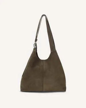 COCCINELLE C-easy Large Shoulder Bag - Brown