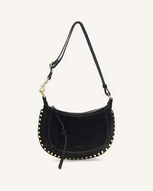 Isabel Marant Étoile Oskan Moon Shoulder Bag - Black