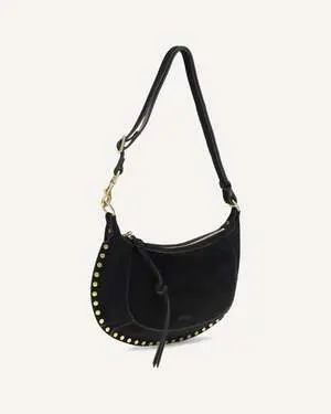Isabel Marant Étoile Oskan Moon Shoulder Bag - Black