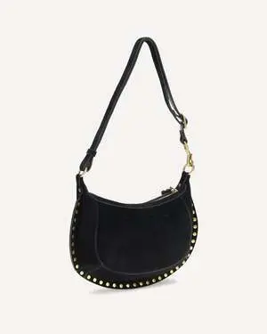 Isabel Marant Étoile Oskan Moon Shoulder Bag - Black