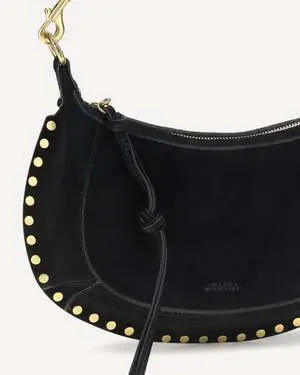 Isabel Marant Étoile Oskan Moon Shoulder Bag - Black