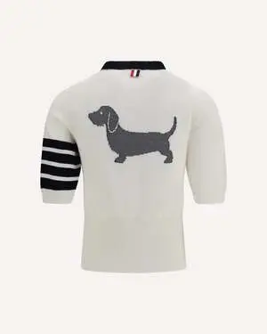 Thom Browne Hector Intarsia T-shirt