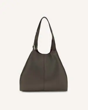 COCCINELLE Large C-easy Tote Bag - Brown