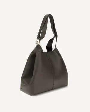 COCCINELLE Large C-easy Tote Bag - Brown