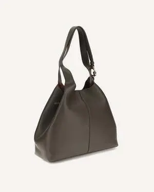 COCCINELLE Large C-easy Tote Bag - Brown