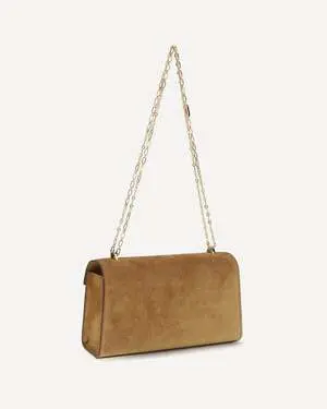 Savette Symmetry Chain Pouch - Beige