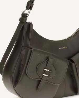 COCCINELLE Small Boheme Shoulder Bag In Double Leather