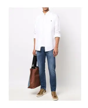 Polo Ralph Lauren Polo Pony Embroidered Buttoned Shirt