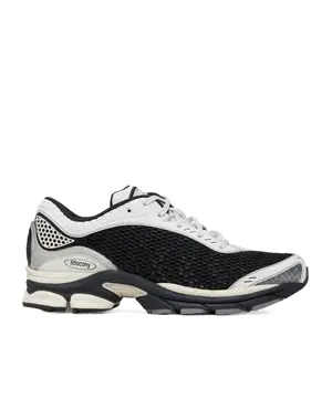 Saucony Mesh Panel Running Shoes - Black