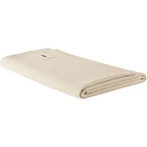 TEKLA Rectangular Brushed Wool Blanket