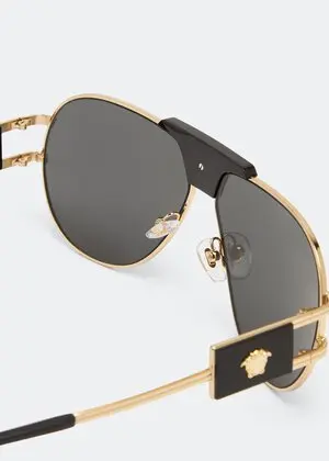 Versace Logo Sunglasses