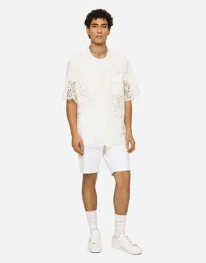 Dolce & Gabbana Dolce Gabbana Logo Tag Denim Shorts