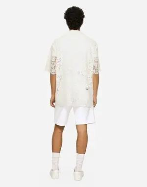 Dolce & Gabbana Dolce Gabbana Logo Tag Denim Shorts