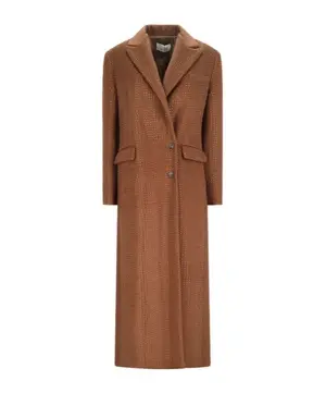 Giuseppe Di Morabito Double Breasted Embellished Coat - Brown