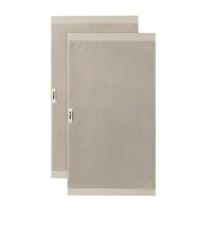 TEKLA Two-piece Heavyweight Organic Cotton Towel Set - Nude
