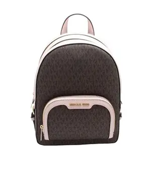 Michael Kors Zipper Backpack - Black