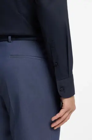 Hugo Boss Performance-stretch Twill Slim-fit Shirt