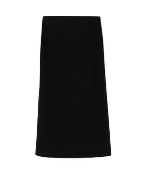 THE ROW Ikko Midi Skirt - Black