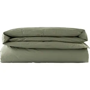 TEKLA Stone-washed Organic Cotton Twill Duvet Cover