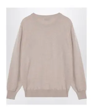 Brunello Cucinelli Round-collar And Long-sleeved Sweater